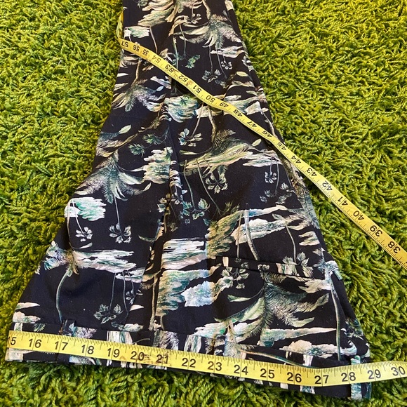 Zara | Pants & Jumpsuits | Zara Tropical Palm Tree Pants | Poshmark